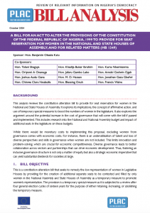 Policy and Legal Advocacy Centre – Promoting Good Governance and ...